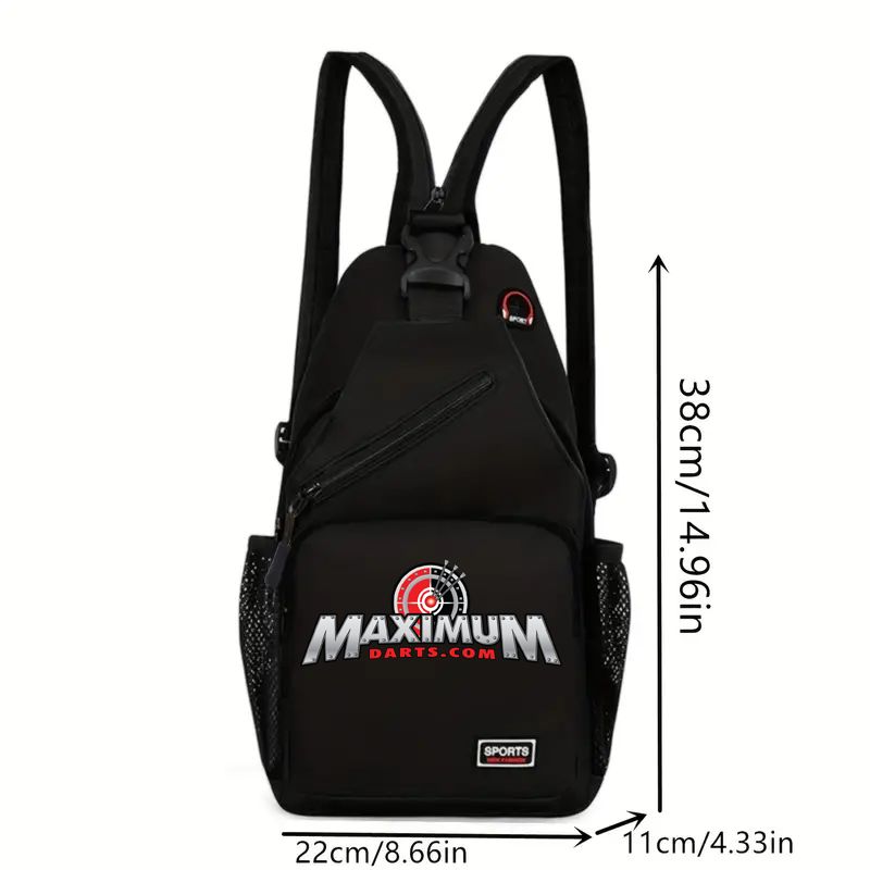 Dual Crossbody Backpack – Maximum Darts – Maximum Darts