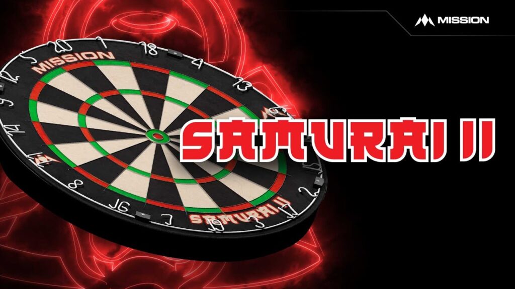 Mission Samurai II – Steel Tip Board – Ultra Thin Wire – Maximum Darts