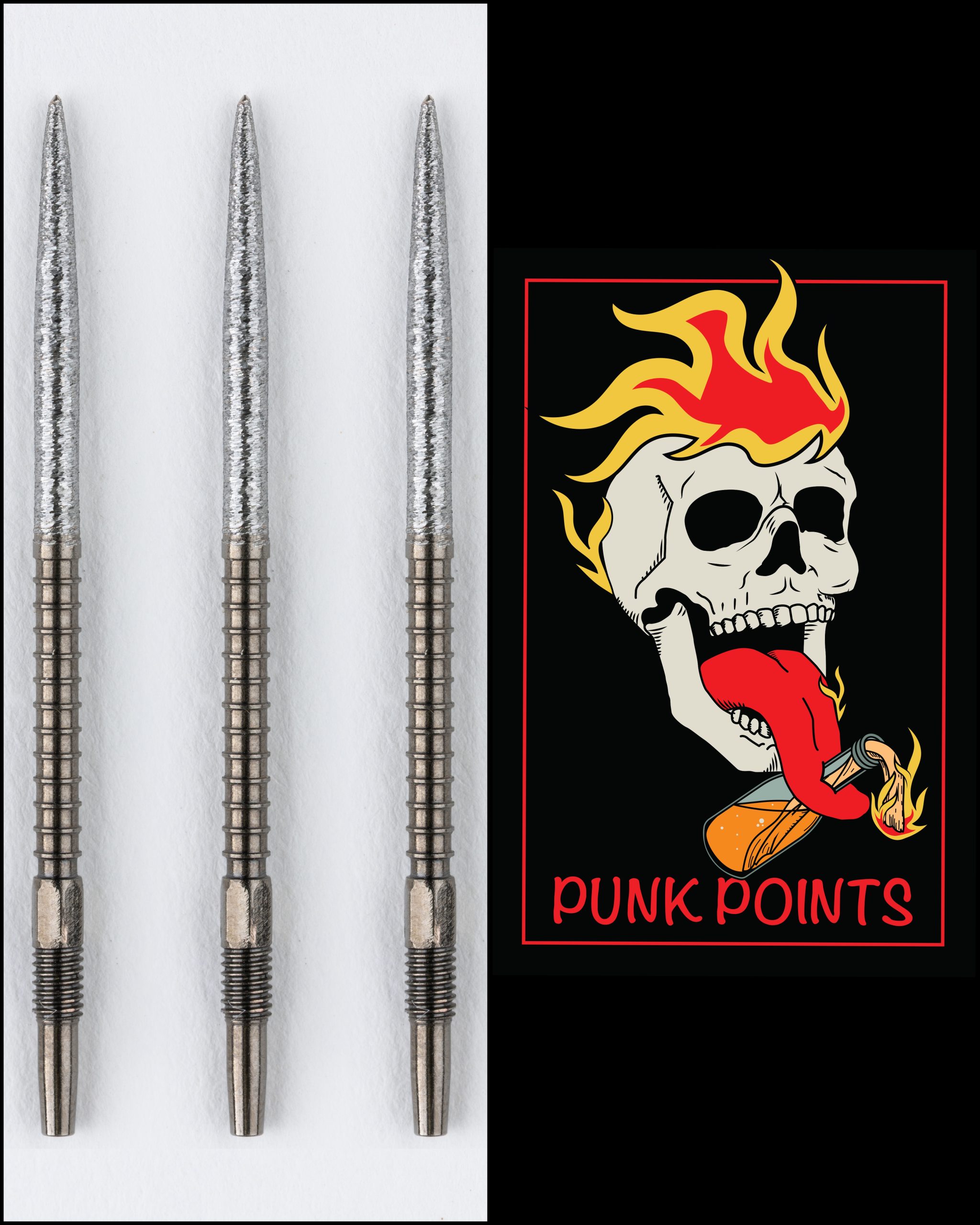 Punk Points – Molotov – Swiss – Delinquent – Finger Grip – Maximum Darts